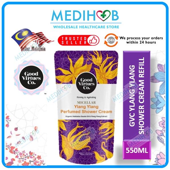 Good Virtues Co. [GVC] MICELLAR PERFUMED SHOWER CREAM ASSORTED [REFILL ...