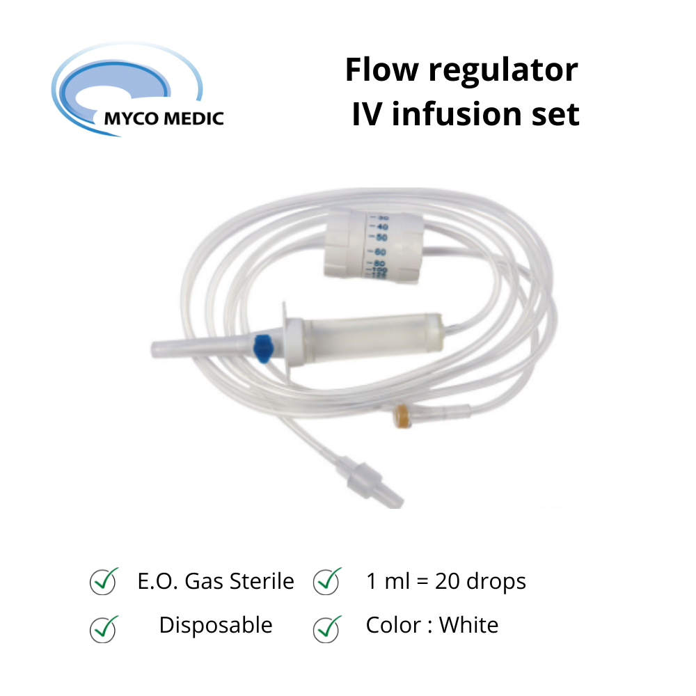 IV Infusion Set with Flow Regulator-Sterile | Lazada
