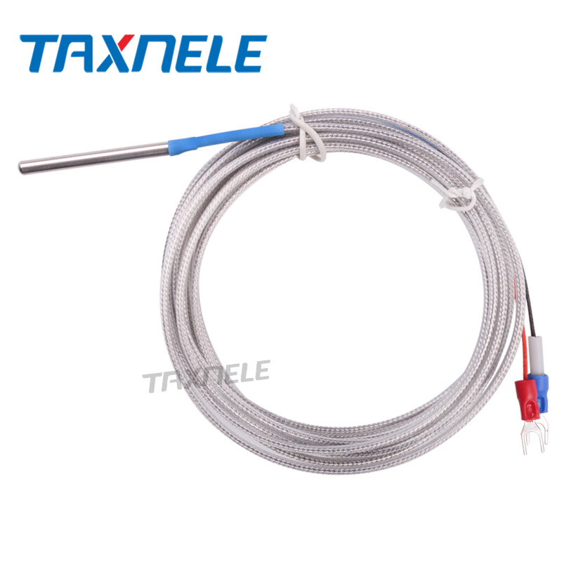 Probe Type Thermocouple K Temperature Sensor 2m Cable Wire 0~800C for ...