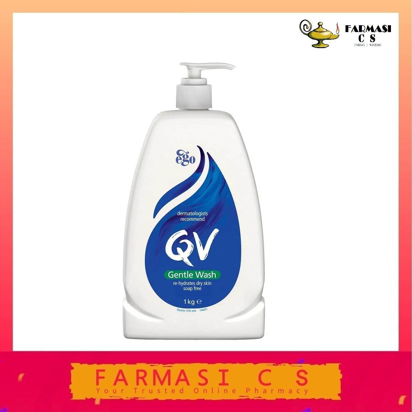Ego QV Gentle Wash 1kg EXP:08/2027 [ Soap alternative for dry skin ...