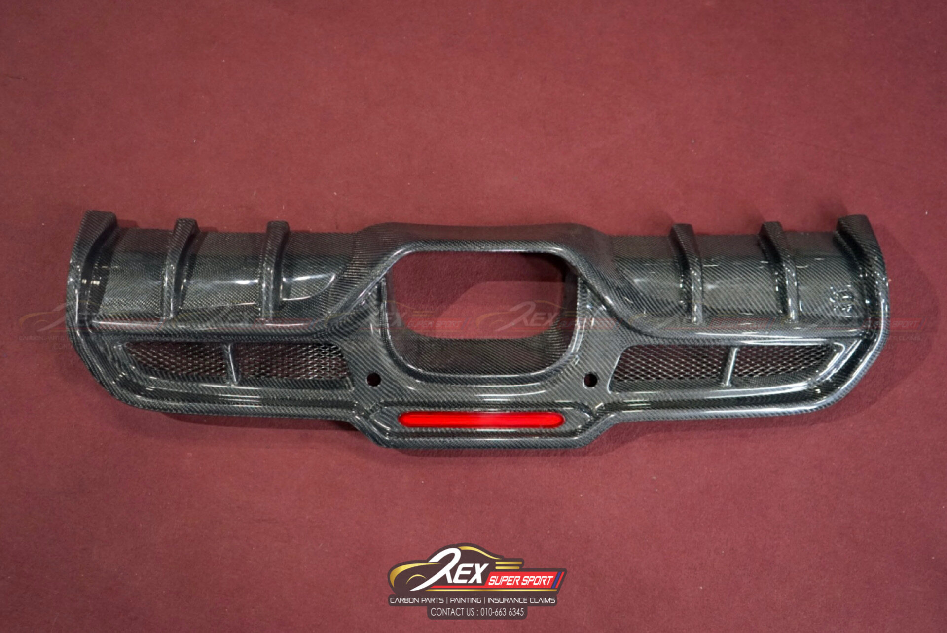 MINI Cooper JCW F55 F56 Rear Diffuser GM Real Carbon Fiber | Lazada