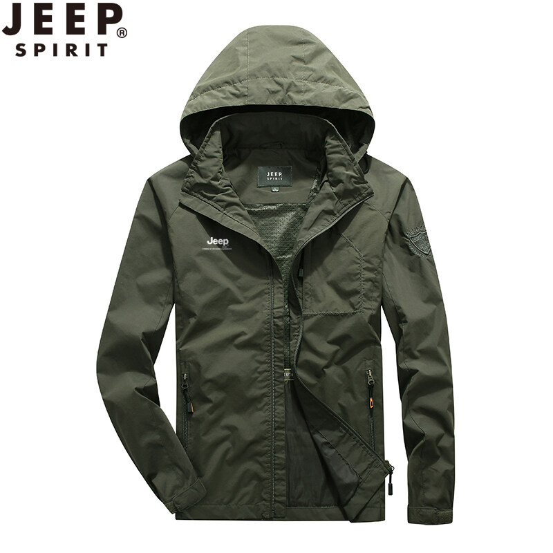 JEEP SPIRIT 1941 ESTD ฤดูใบไม้ผลิและฤดูใบไม้ร่วงของผู้ชาย 2021 เสื้อ ...