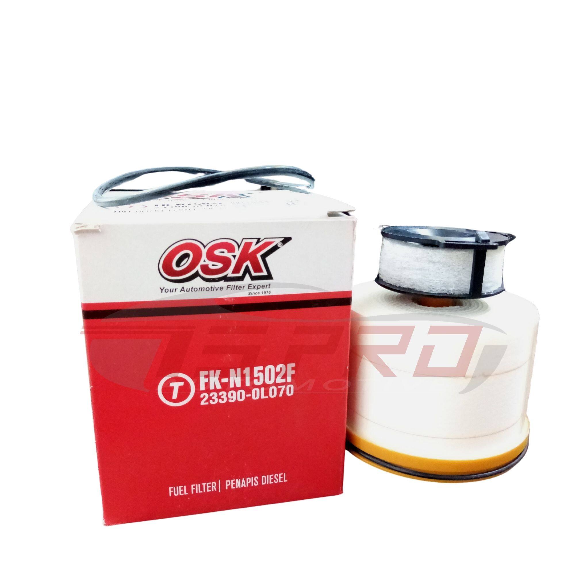 OSK (Osaka) FK-N1502F Fuel Filter - Toyota Hilux GUN125 (2.4) GUN126 (2 ...