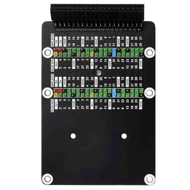 Expansion Board for Raspberry Pi Interface Adapter Module Oblique Vertical for Raspberry Pi 400 ...