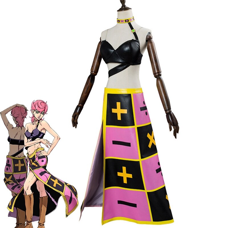 Spot free shipping JOJO Bizarre Anime Adventure Golden Wind Trish Una ...