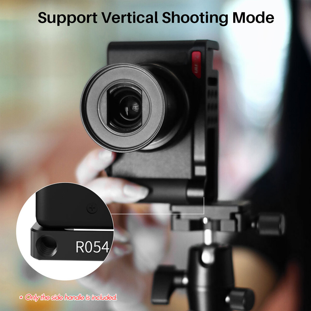 UURig R054กล้องโลหะฐานขยายแผ่นยึด1/4นิ้วสกรูหลุมเย็นรองเท้าใช้งานร่วมกับ Sony ZV-1 - Sunshine ...