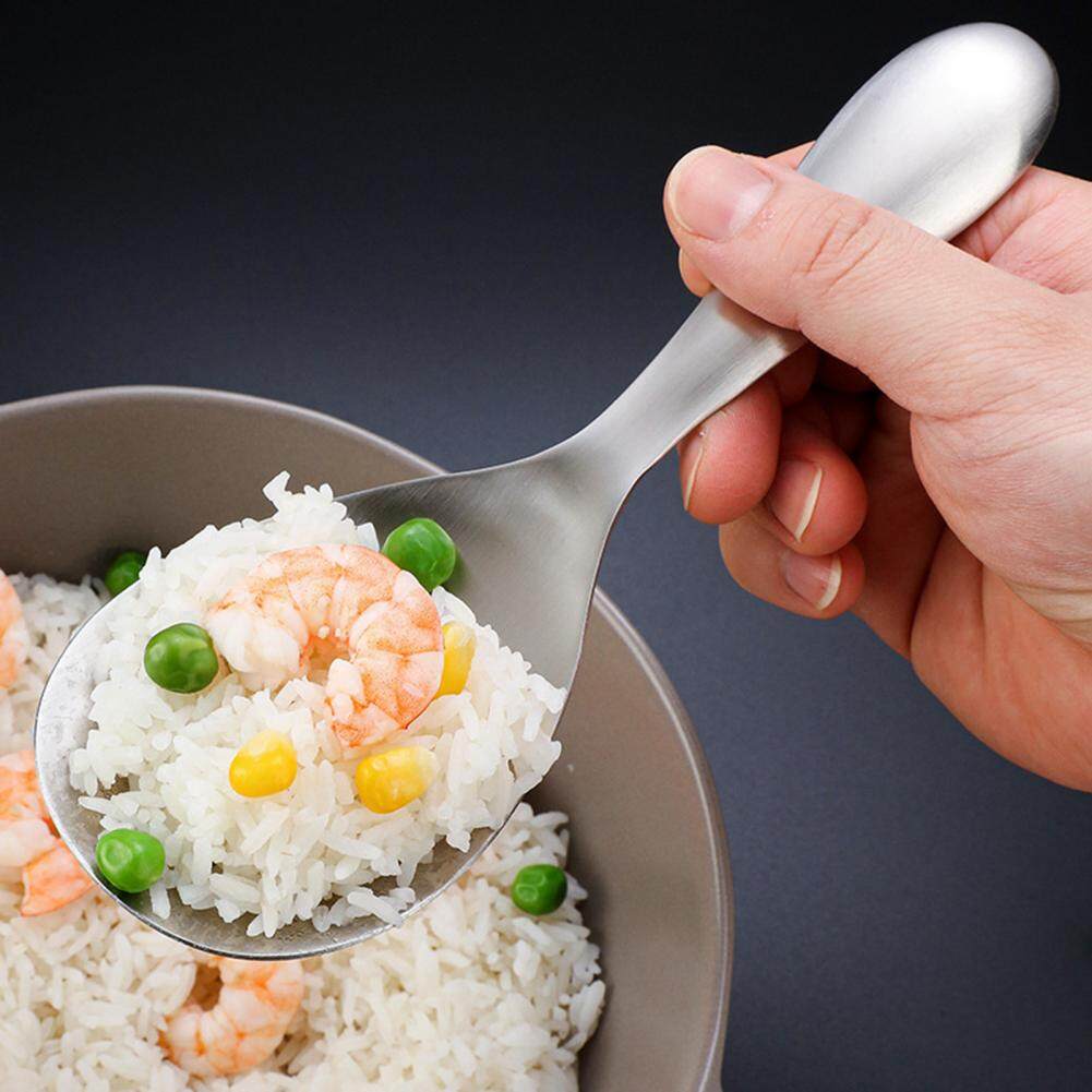 Big Rice Spoon Anti-deform Stainless Steel Anti-stick Integrated ...
