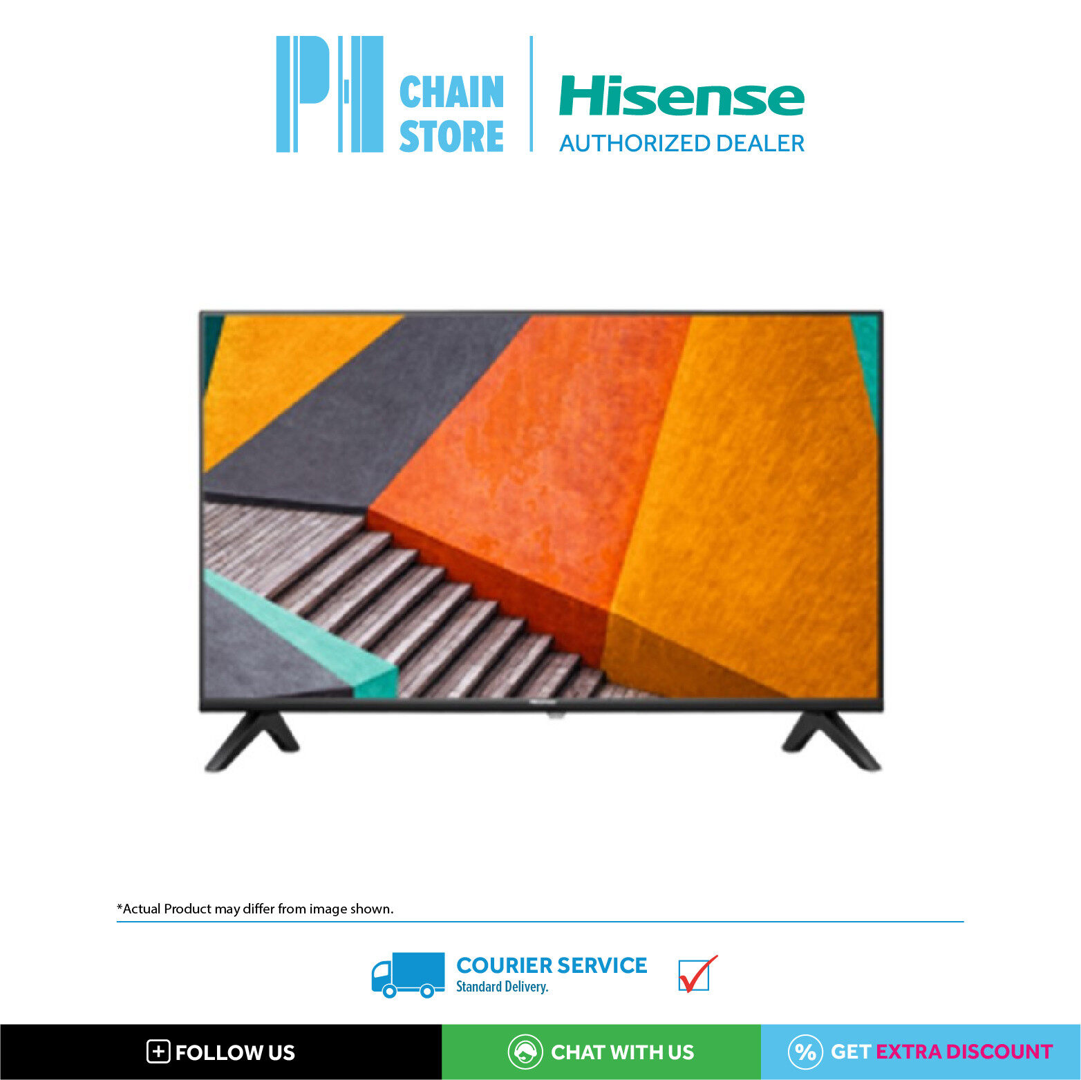 HISENSE 43A4200G 43" FULL HD ANDROID TV | Lazada
