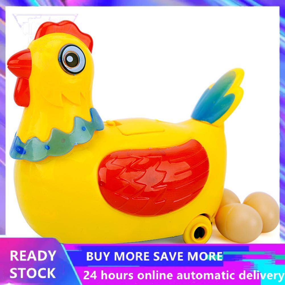 Electric Hen วางไข่ของเล่นสำหรับเด็ก Hen วางไข่ของเล่นเดินได้พร้อมไฟ ...