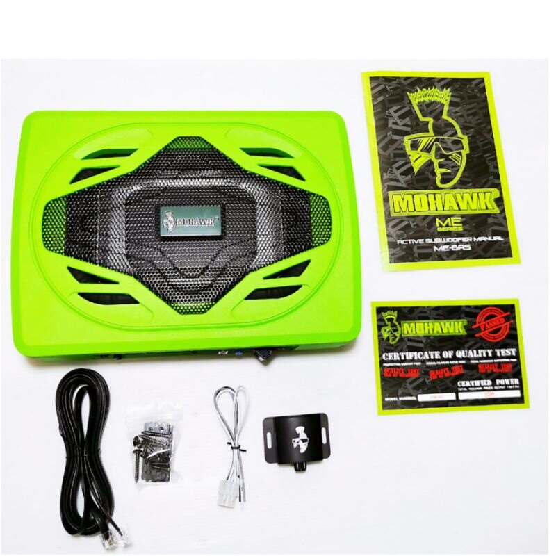 MOHAWK Active Subwoofer 10inch 6x9inch Limited Remote under Seat Woofer ...