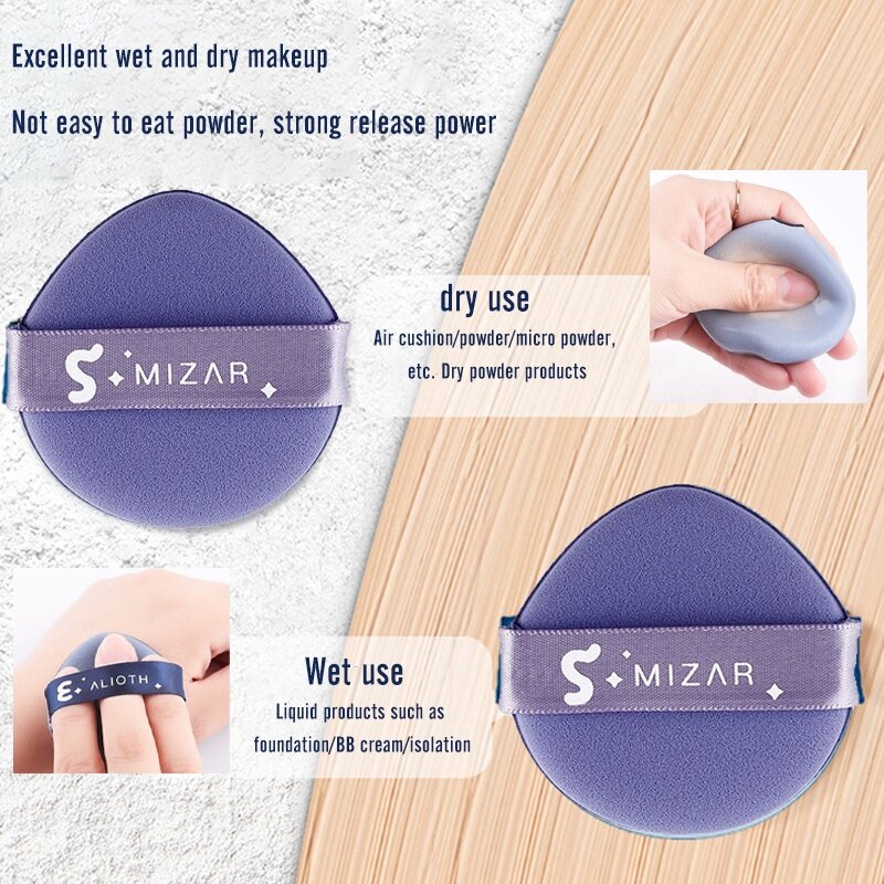 Magic Element 7Pcs Powder Puff Set Super Soft Foundation Powder ...