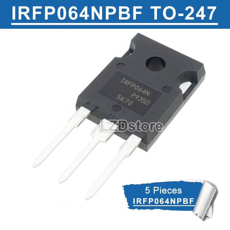 5 ชิ้นเดิม IRFP064N TO247 IRFP064NPBF TO-247 irfpo64n IRFP064 N-ช่อง 55 ...