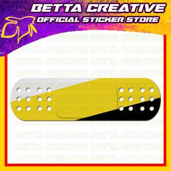 Bumper Sticker - Plaster Perak Flag [ Betta Creative ] | Lazada