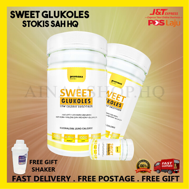 SWEET GLUKOLES ( 450 GRAM ) – Pemanis sihat pengganti gula pasir tanpa ...
