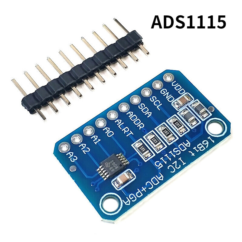 โมดูล ADS1115 I2C 16บิต ADC 4ช่องพร้อม Pro แอมขยายเสียงที่ได้รับ RPi 16 ...