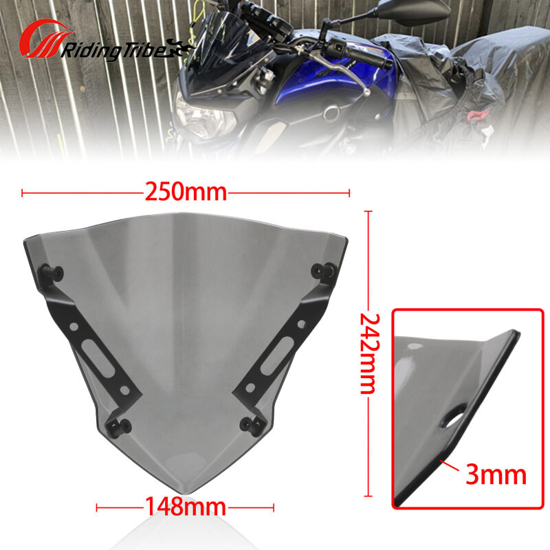 Riding Tribe Windshield Windscreen Motorcycle Accessories Wind ...
