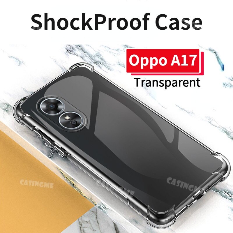 2022 Oppo A17 Clear Phone Case For Oppo A77s A17 A57 A77 4G 5G ...