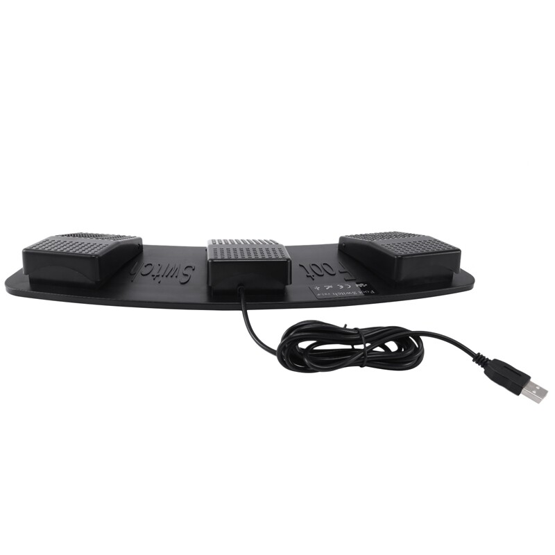 Fs3-P Usb Triple Foot Switch Pedal Control Keyboard Mouse 3 Pedals ...