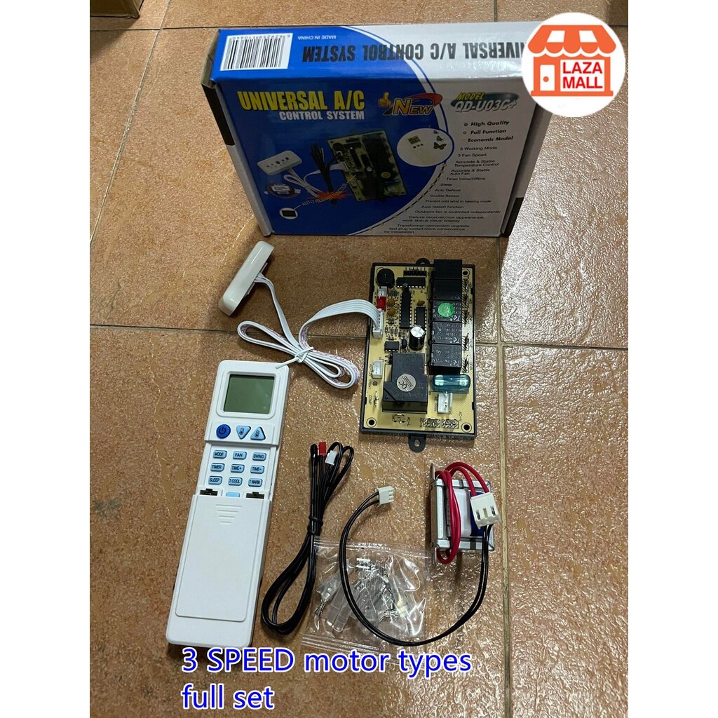 AIR-CONDITIONER PCB ADJUSTABLE MODIFY UNIVERSAL AIRCOND PC BOARD (3 ...