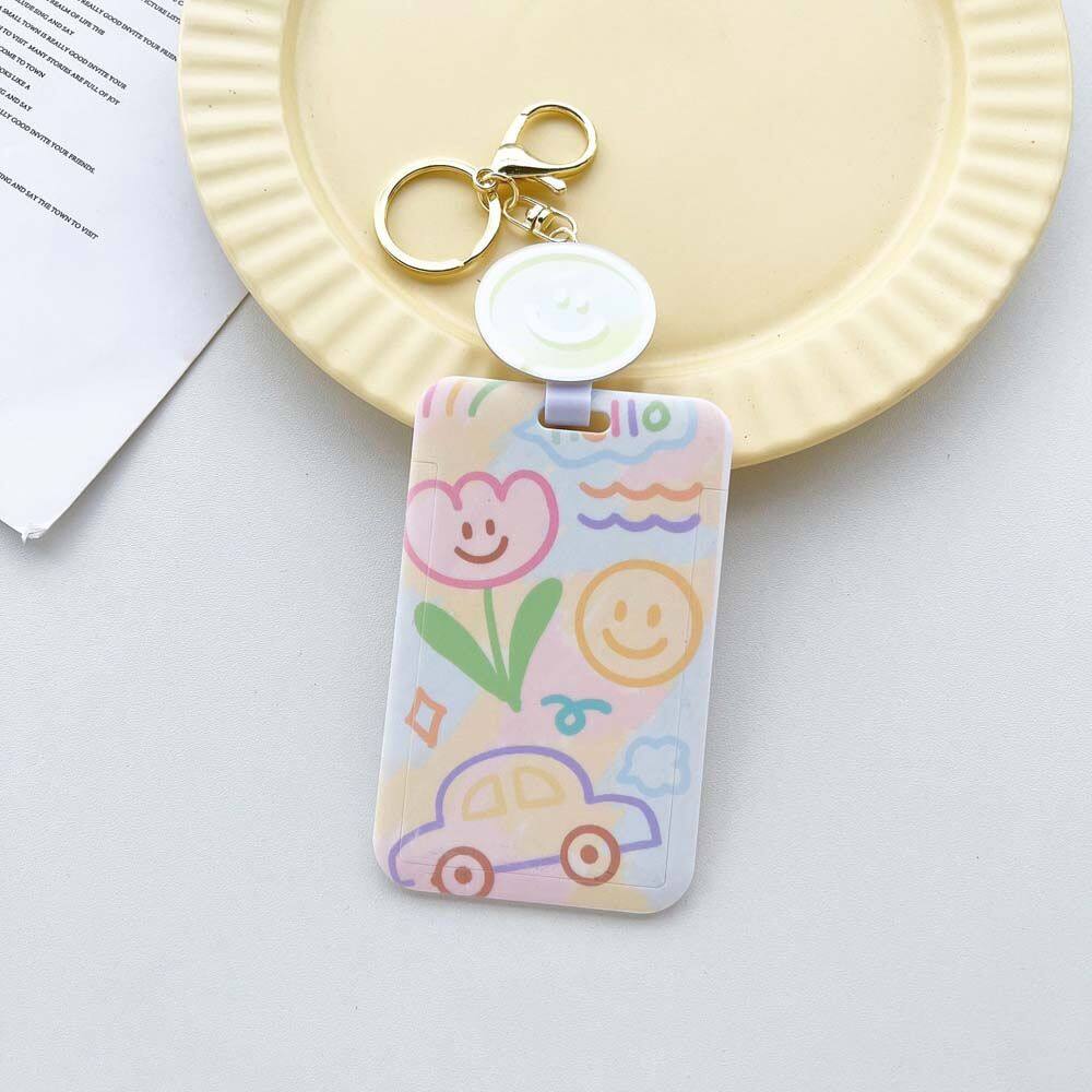 THOMA Bank Card Student Pig Retractable Buckle Credit ID Card Stitch ...