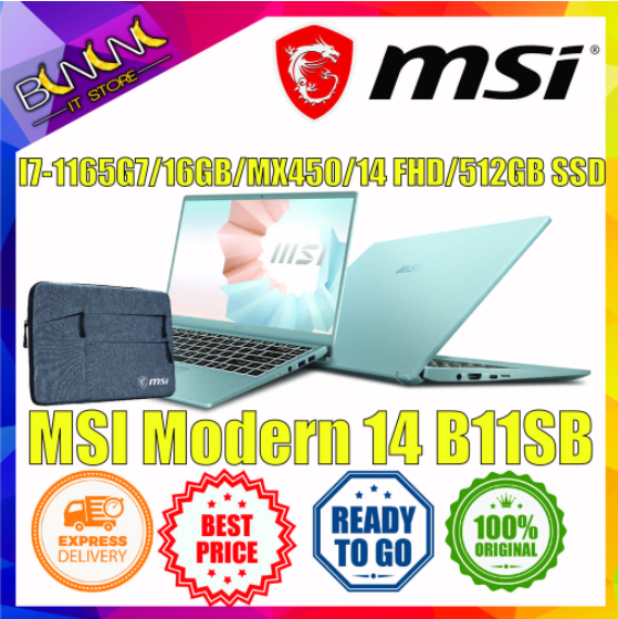 MSI Modern 14 Price in Malaysia & Specs - RM4235 | TechNave