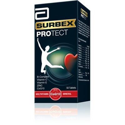 Abbott Surbex Protect [vitamin B-Complex, added with Zinc, Vitamin C ...