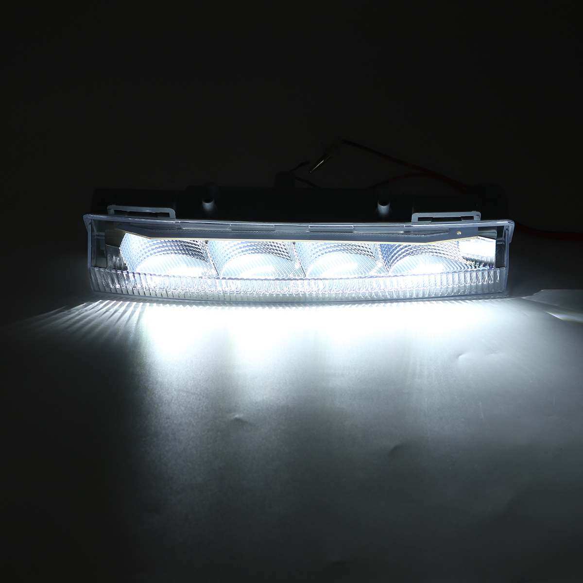 LED รถกลางวัน Daytime Running Light DRL ไฟตัดหมอกสำหรับ Mercedes For ...