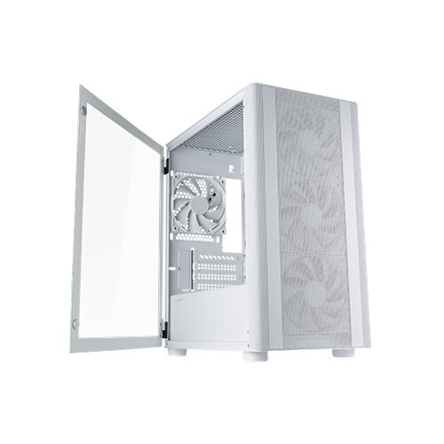 Tecware Flatline TG MATX GAMING CASE BLACK / WHITE COLOUR | Lazada