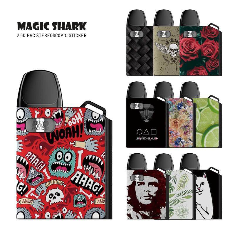 2.5D Stereo Matte Anime Skull Leaf Fruit Graffiti Cover Skin Film ...