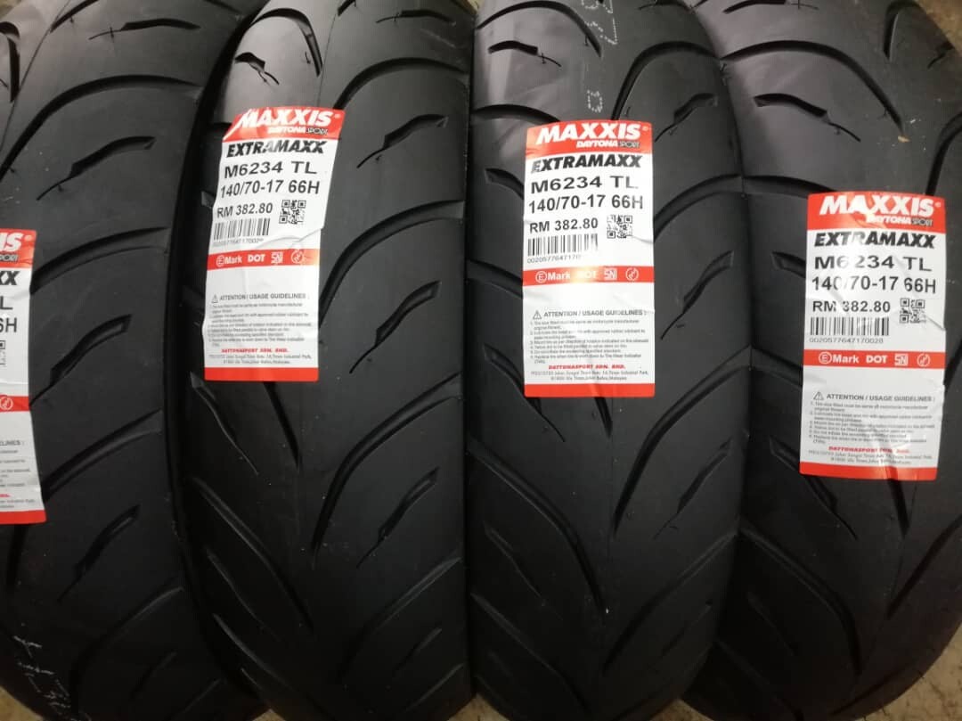 M6234 EXTRAMAXX MAXXIS TYRE 140/70-17 | Lazada