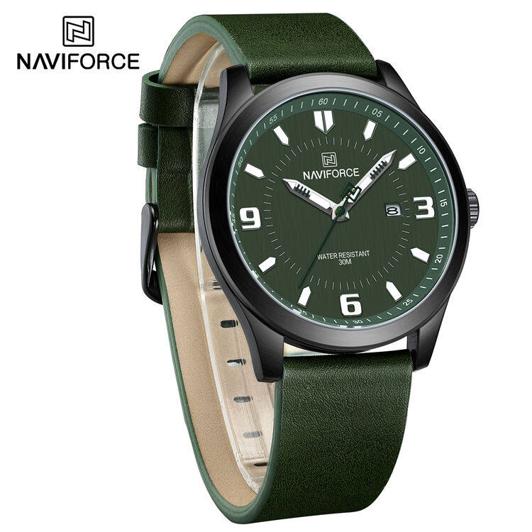NAVIFORCE NF8024 Men's Watch for Quartz Watches 3ATM Waterproof ...