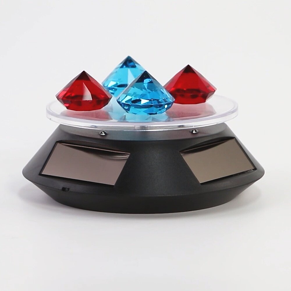 2022 NEW Premium Solar Rotating Display Stand Rotary Display Rotating ...