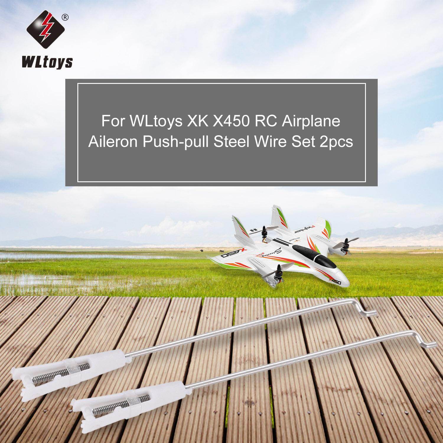 WLtoys XK X450 RC Airplane Aircraft Helicopter Aileron Push-pull Steel ...