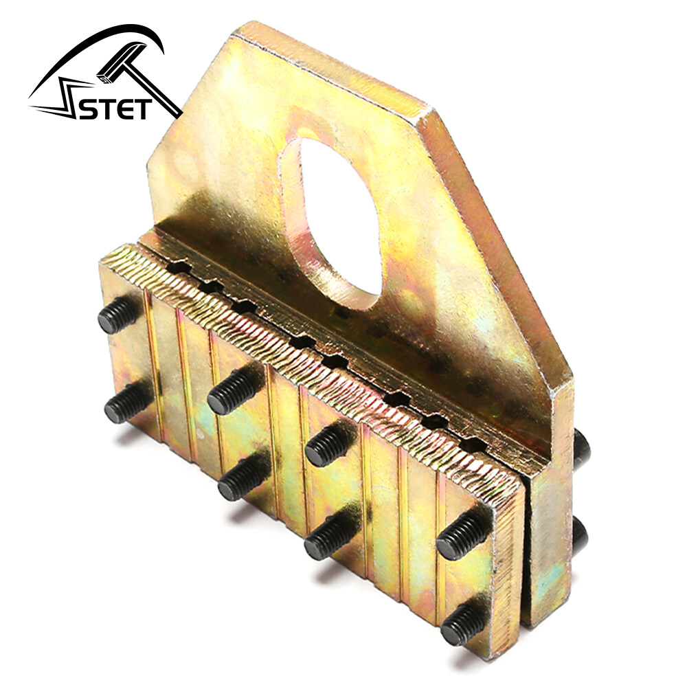 KONE Elevator Rope Gripper Wire Rope Clamp 6 / 8 Slots Lift Spare Parts ...