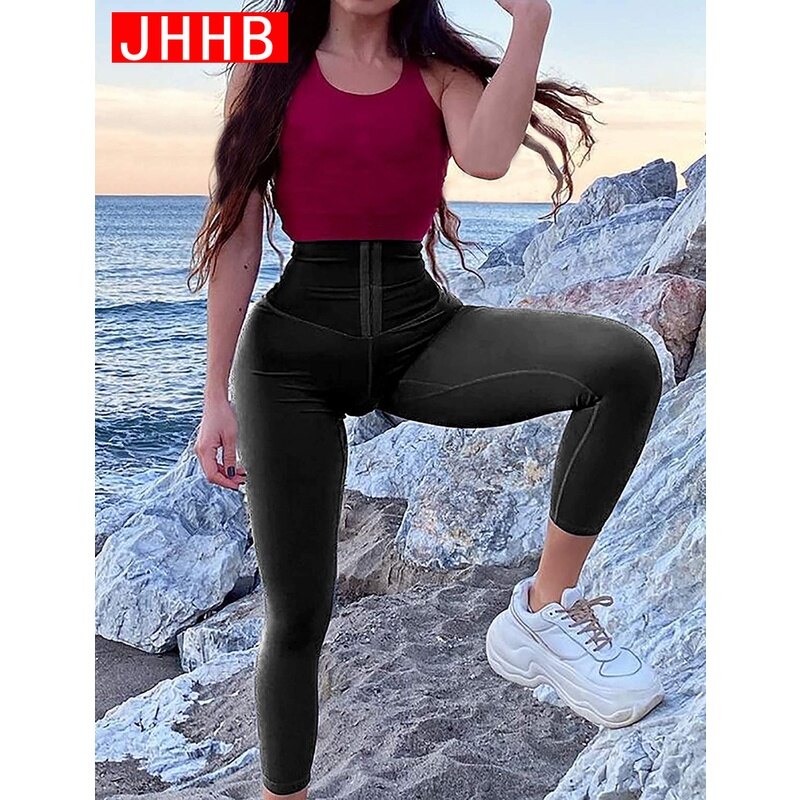 Sauna Sweat Pant for Women High Waist Trainer Thermo Legging Weight ...
