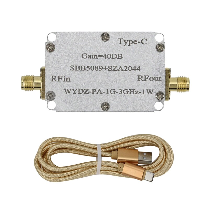SBB5089+SZA2044 1000M TO 3000MHZ 2.4GHZ 1W Microwave RF Power Amplifier ...