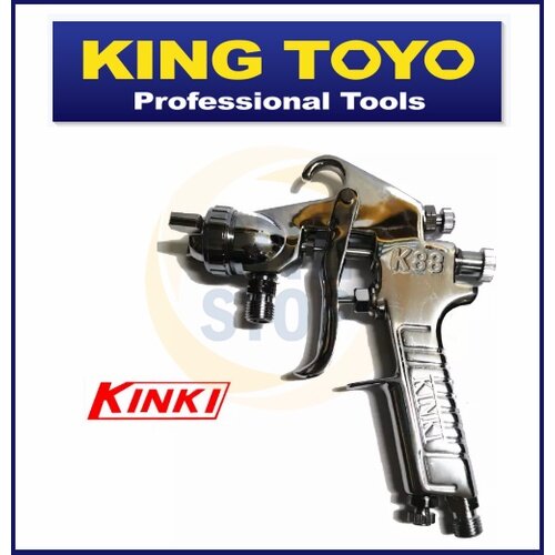 KINKI K-88 6 X 1.5mm , PAINT AIR SPRAY GUN WITH 1Liter CUP , Gun Spray ...