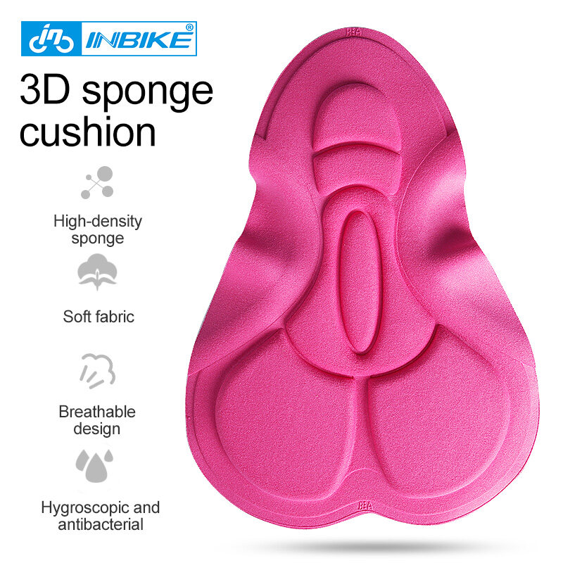 INBIKEกางเกงขาสั้นขี่จักรยานสตรี3Dเบาะจักรยานชุดชั้นในกางเกงW/ลื่นออกแบบระบายอากาศและดูดซับกว่า ...