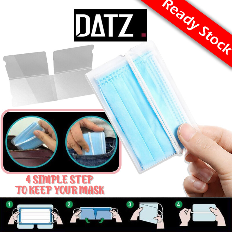 [Datz] Portable Face Masks Storage Clip Organizer Mask Storage Face ...