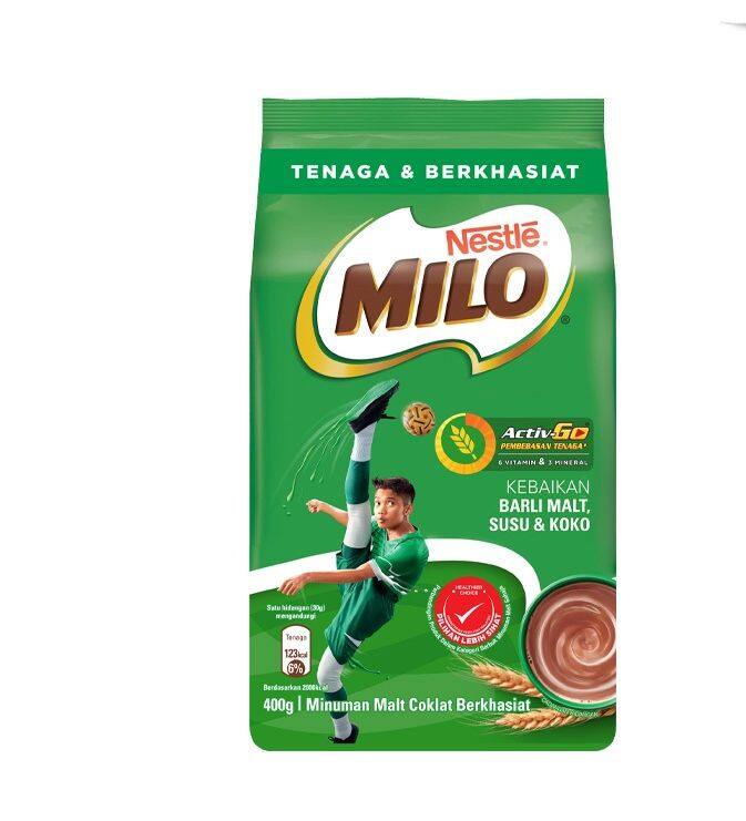 NESTLE MILO Activ-Go (400g\1kg\2kg\3in 1 | HALAL) | Lazada