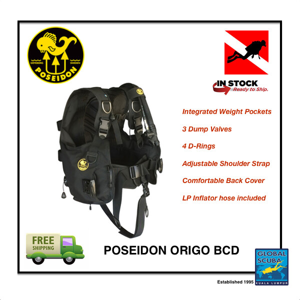 POSEIDON Origo BCD for Scuba Diving | Lazada