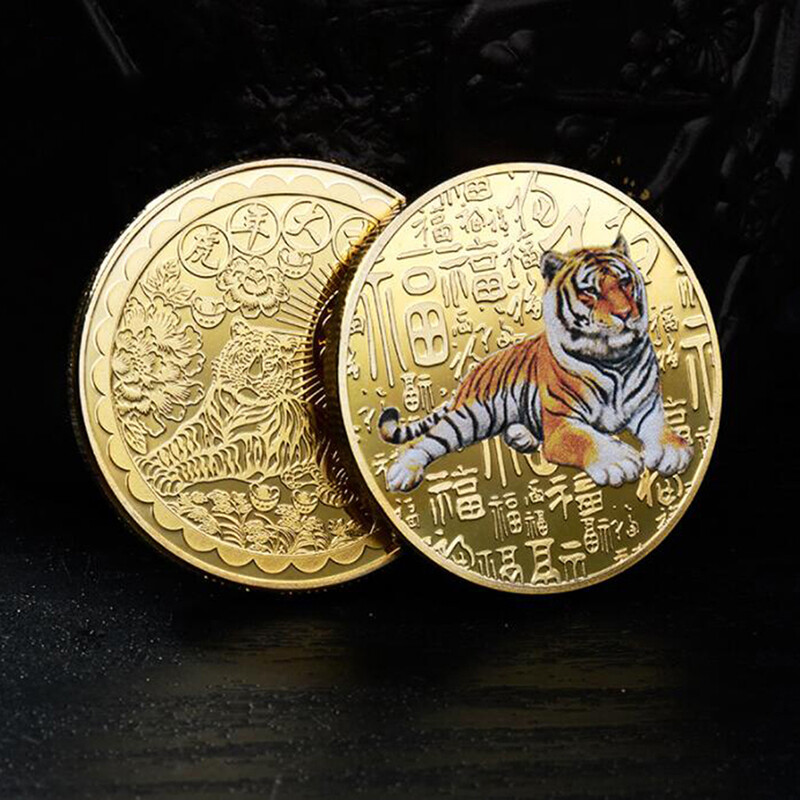 [Hot Sale] China 2022 Tiger Year Original Commemorative Coin, China ...