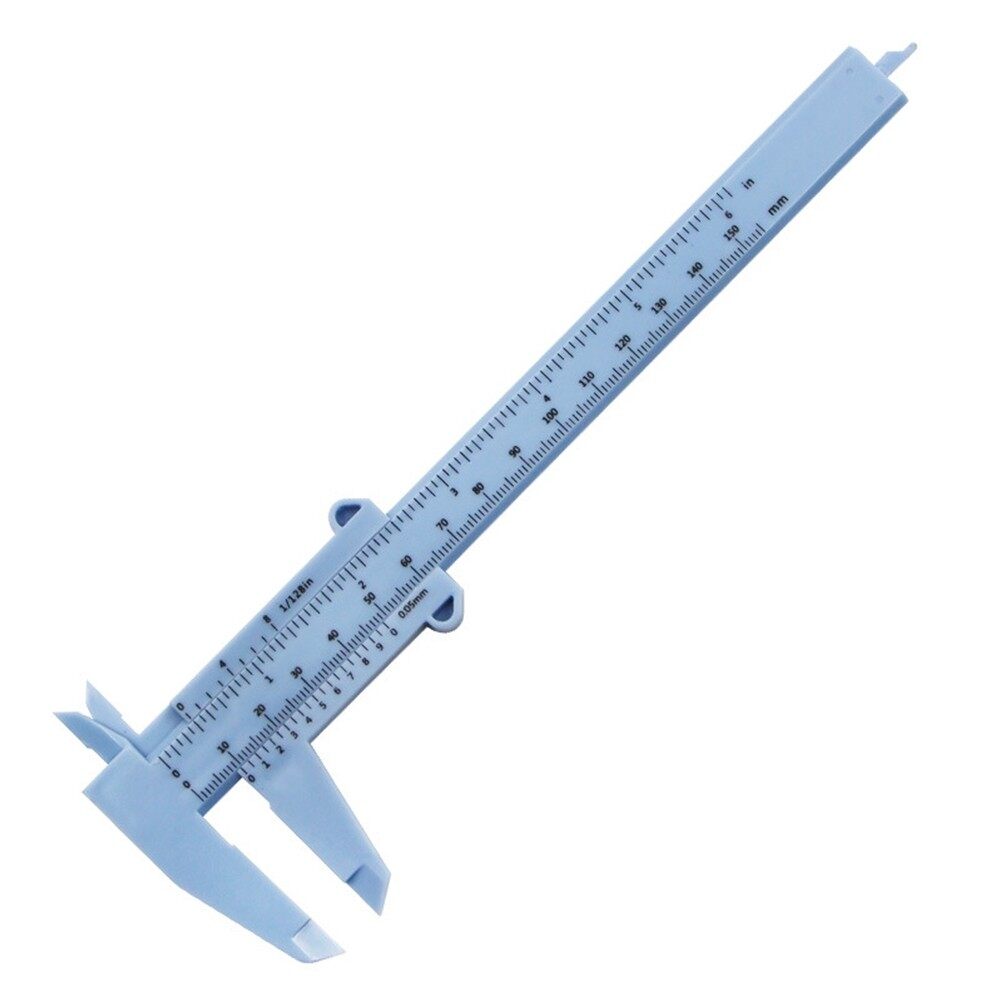 (fast Shipping)0-150mm Vernier Caliper Double Ruler Plastic Depth And ...