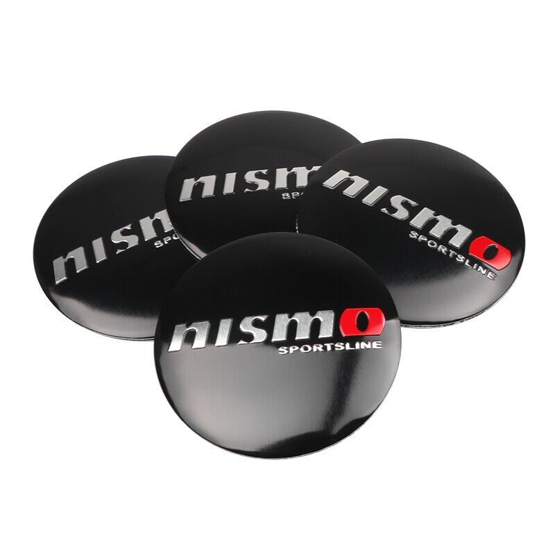 JC| 4pcs 56/60mm nismo logo Wheel Center Hub Caps Car Emblem Badge ...