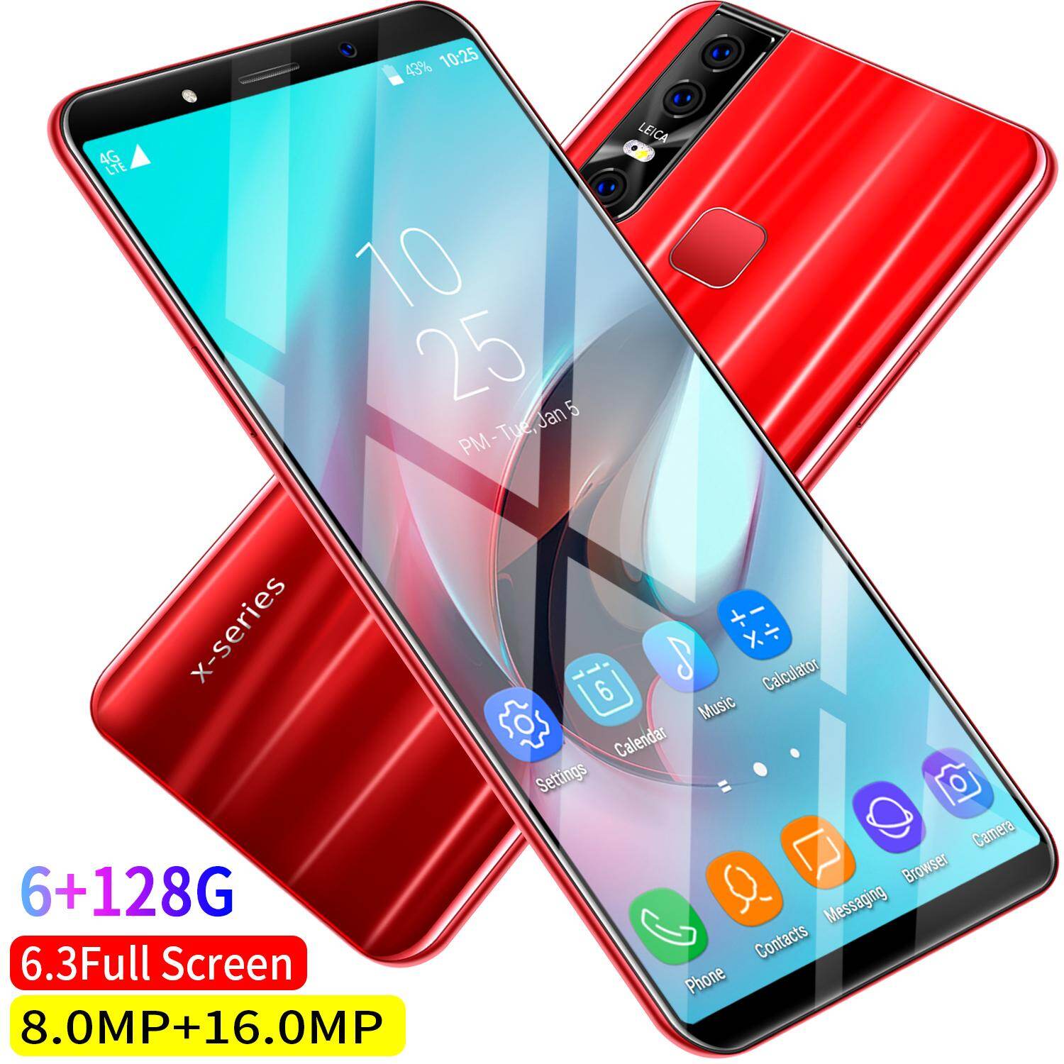 Mobile Ultra-Thin Smartphones With 6Gb+128Gb Large Memory Unlock ...