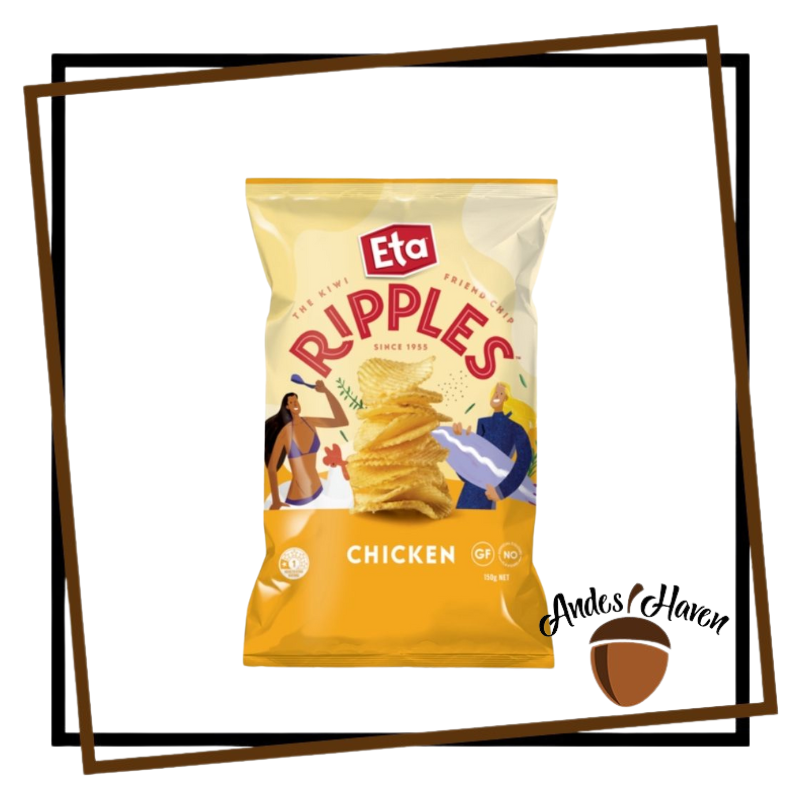 【ETA】Spuds Ripple Chicken Chips- 150g | Lazada