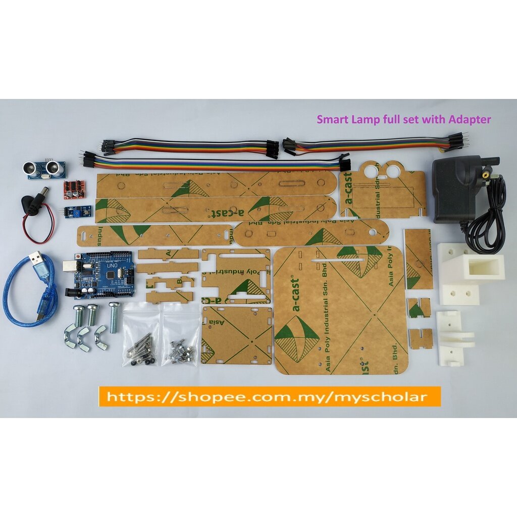 Malaysia Stock Projek Stem Rbt Arduino Smart Lamp Auto Switch