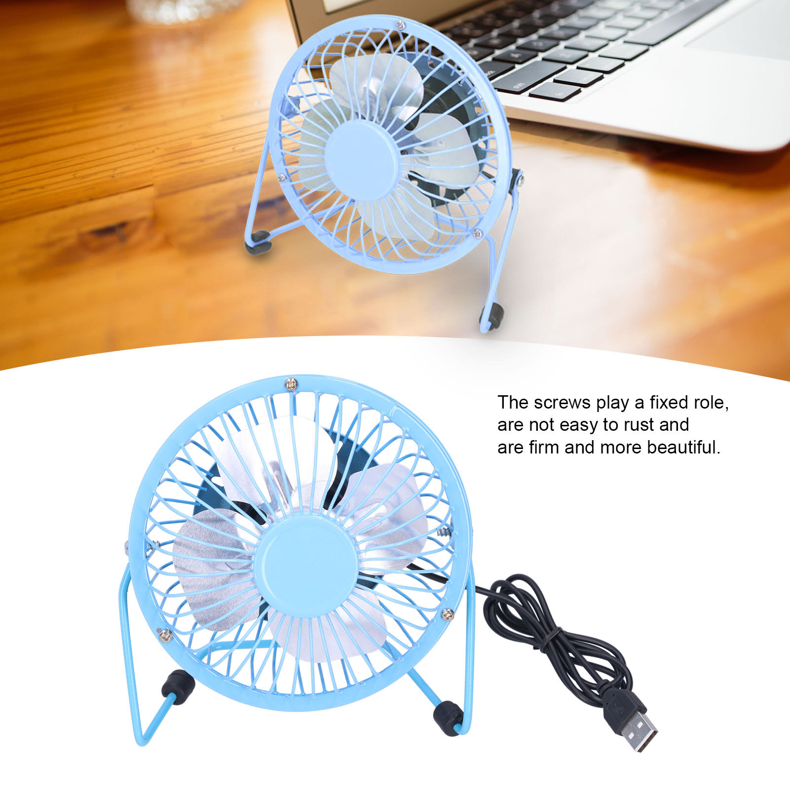 [Malaysia Stock] USB Clipped Fan Mini Fans 10000mAh Long Endurance USB ...