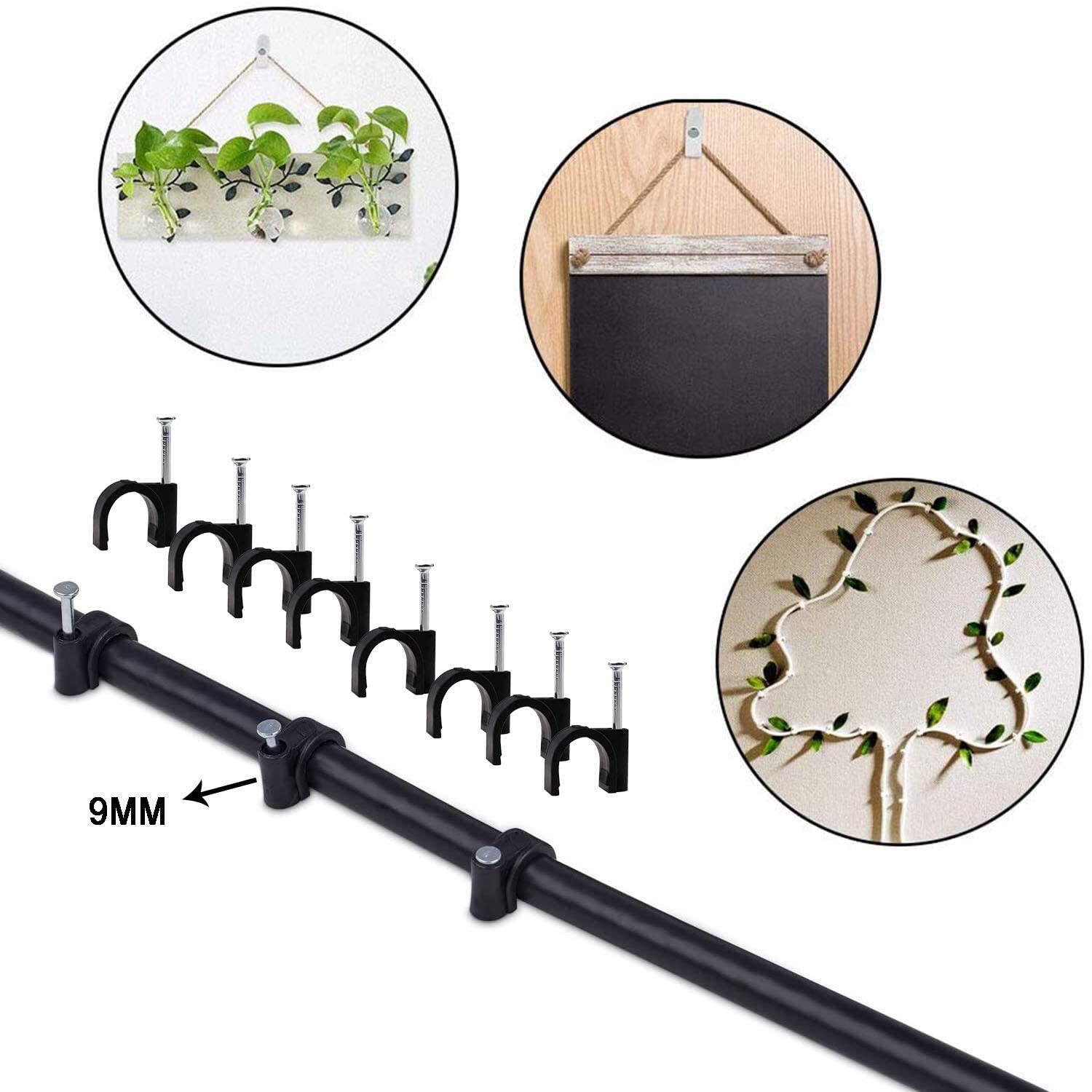 【Ship in 24 Hours】Circle Wire Clips 100pcs 6mm/7mm/8mm/9mm/12mm ...