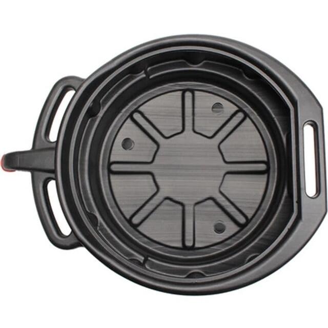 10L/15L Plastic Oil Drain Pan Wast Engine Oil Collector Tank Gearbox ...